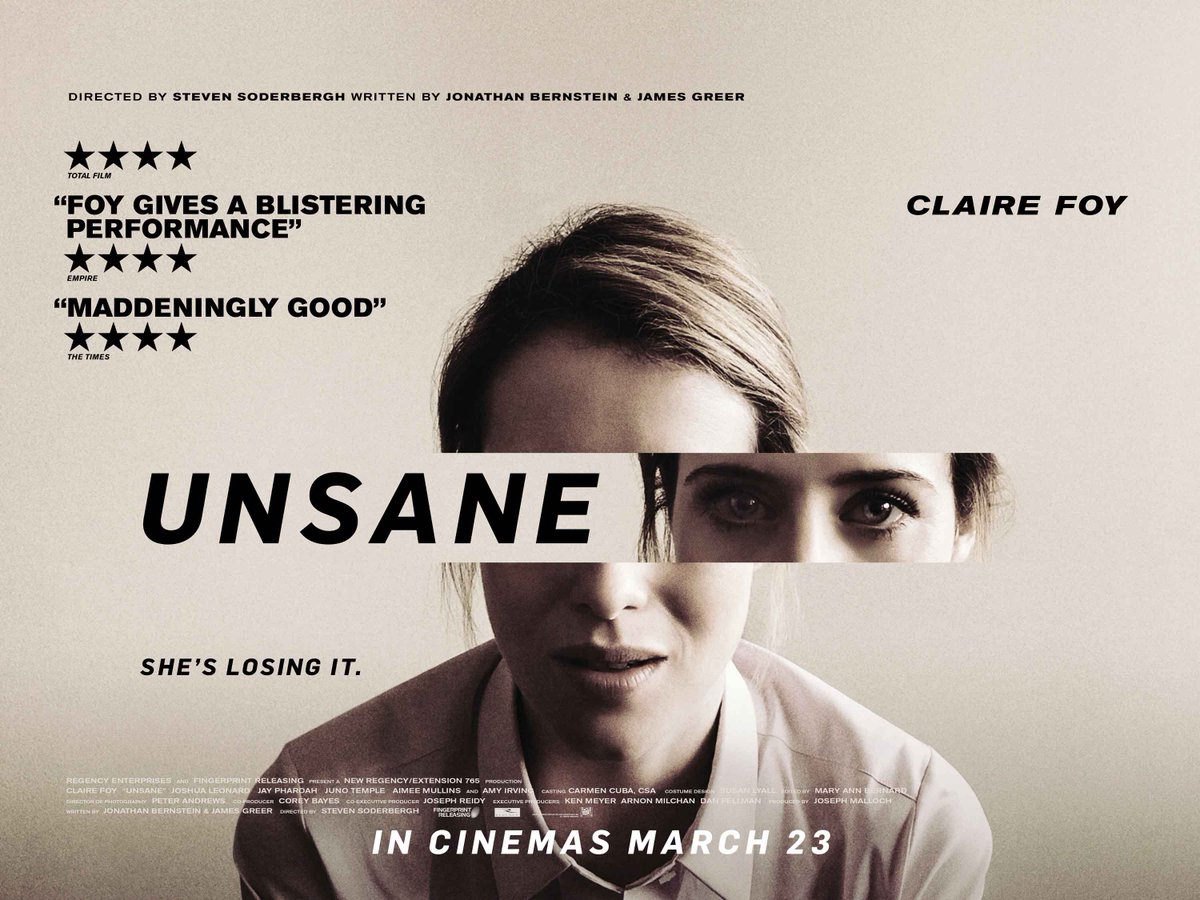 Unsane – A Movie Review – scottwilliamfoley.com
